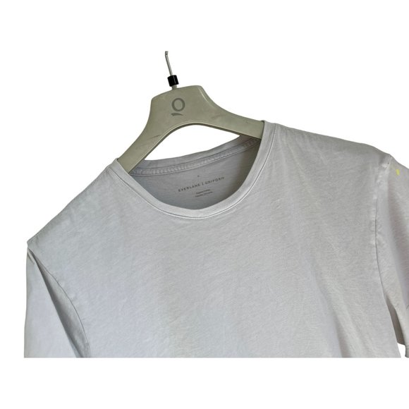 Everlane | Shirts | Everlane Uniform Tee Organic Cotton Tshirt Offwhite ...